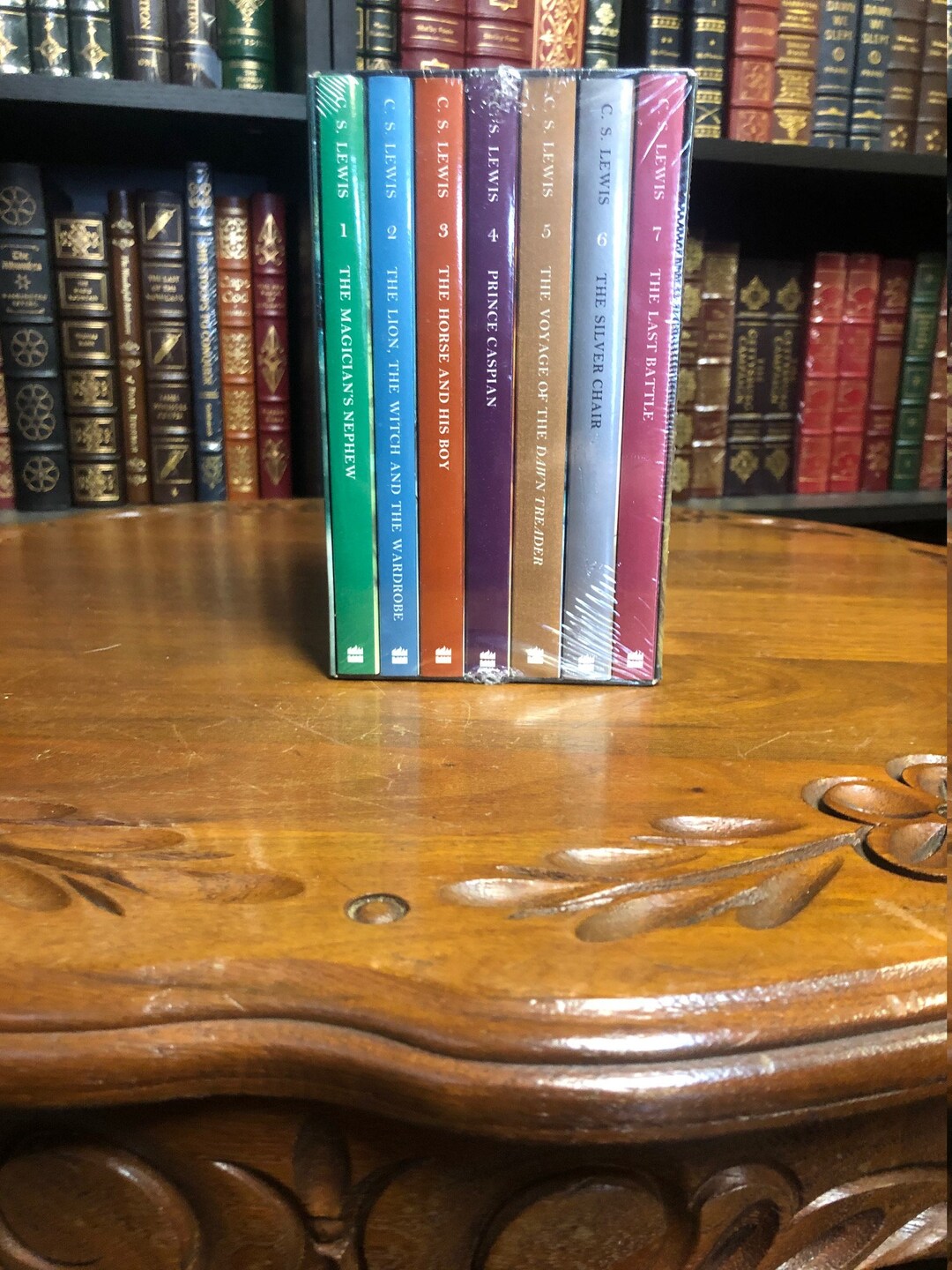 The Chronicles of Narnia by C.S. Lewis BOX SET (sealed Mint) - Etsy