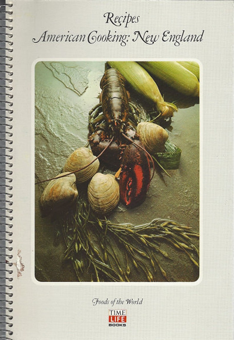 Time-life Foods of the World: American Cooking-new England (SPIRAL) - Etsy