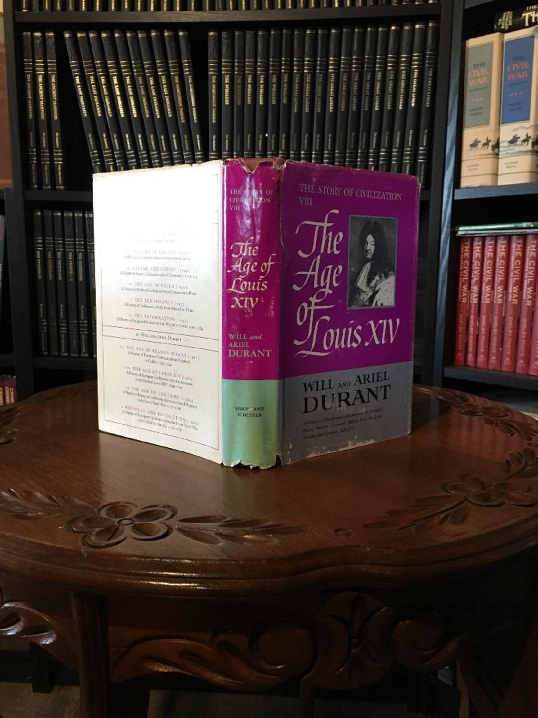 The Story of Civilization VIII the Age of Louis Xiv-1st Printing 1963 ...