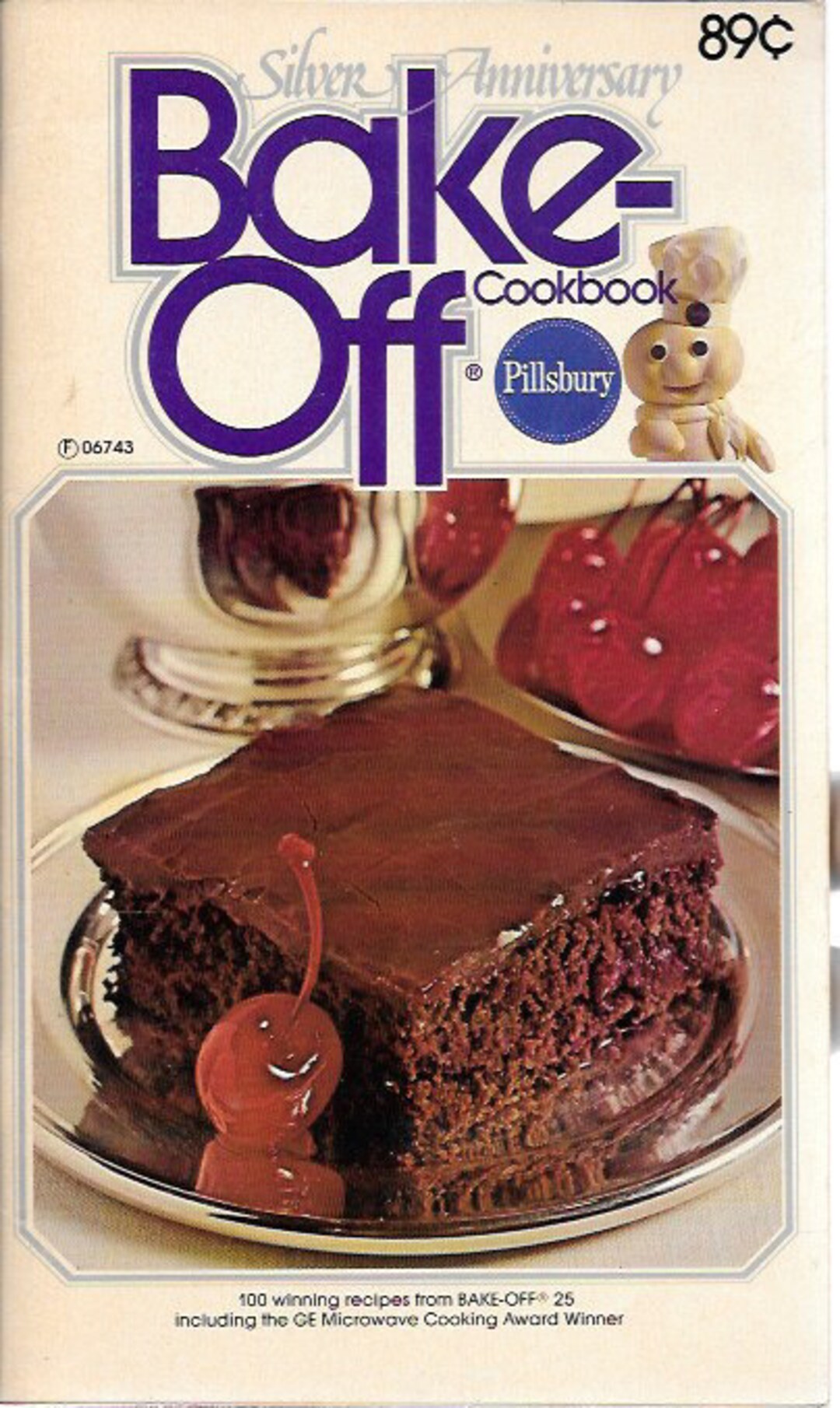 Pillsbury's Bake-off Cookbook Silver Anniversary (softcover) 1974 - Etsy