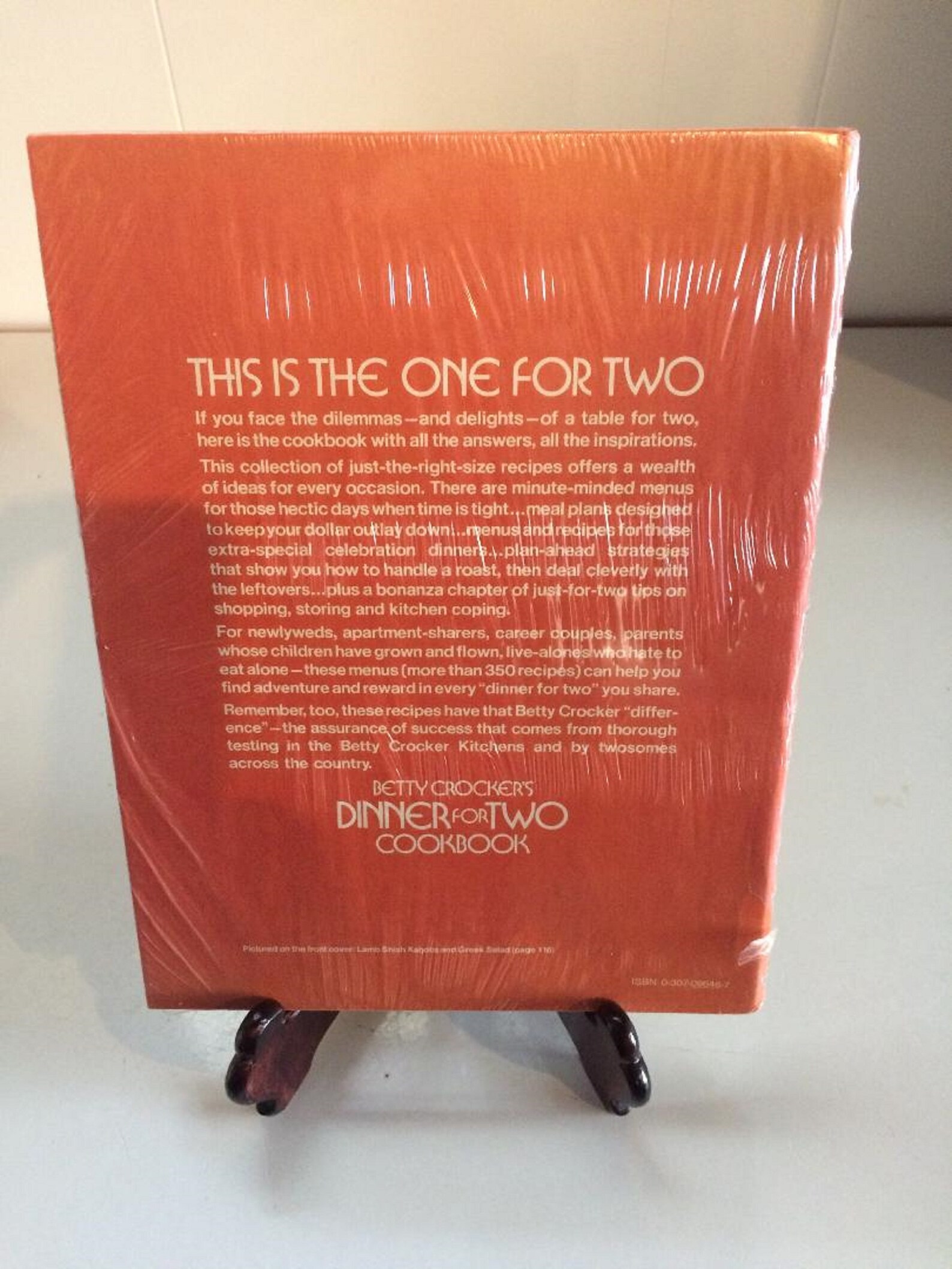 Betty Crocker's Dinner for Two Cookbook (SEALED MINT) RARE - Etsy