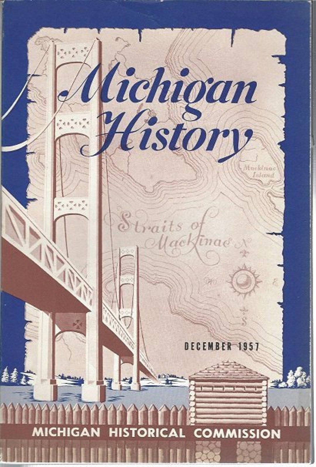 Michigan History December 1957 Volume 41 No. 4 - Etsy