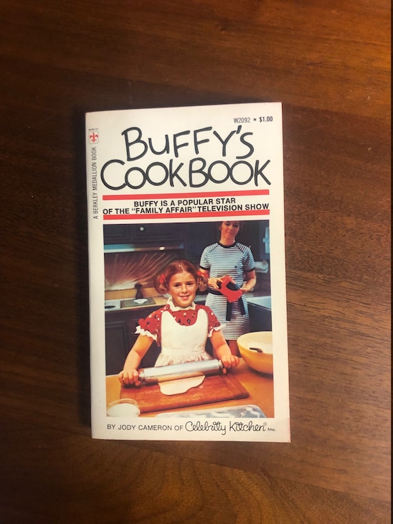 Buffy's Cookbook by Jody Cameron of Celebrity Kitchen | Etsy