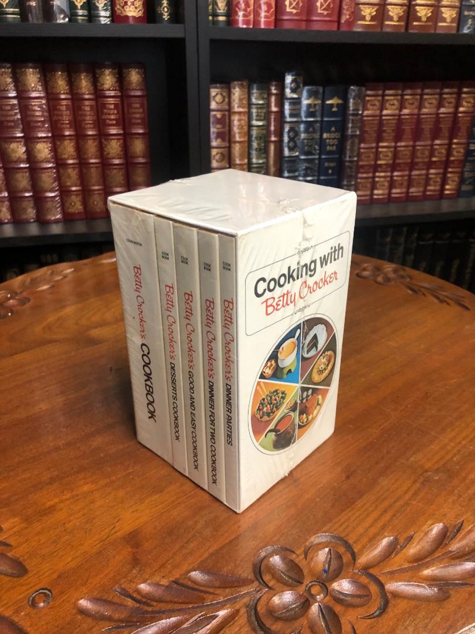 Cooking With Betty Crocker RARE Five Book Box Set 1976 - Etsy