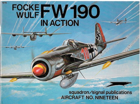 Focke Wulf Fw 190 in Action Aircraft No. 19 paperback 1975 | Etsy