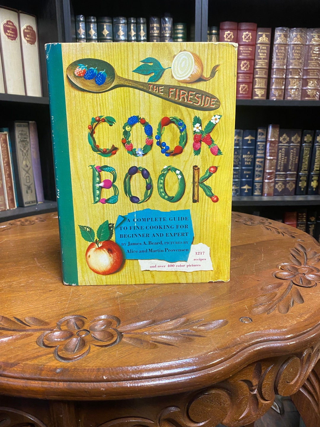 The Fireside Cook Book by James Beard (hardcover) 1949 Third Printing ...