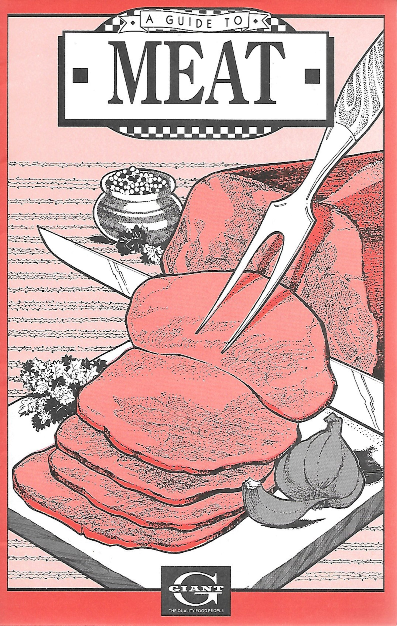 A Guide to Meat From Giant Food, Inc (softcover Pamphlet) 1989 - Etsy