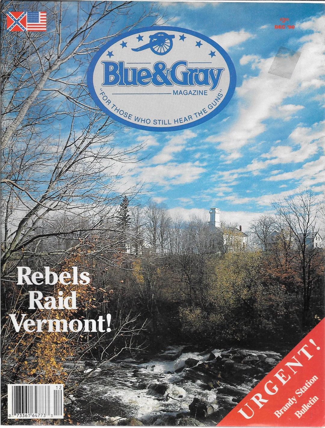 Blue & Gray Magazine-rebels Raid Vermont december 1990 - Etsy UK