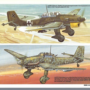 Ju87 Stuka in Action Squadron Signal Aircraft NO. 73 - Etsy 日本
