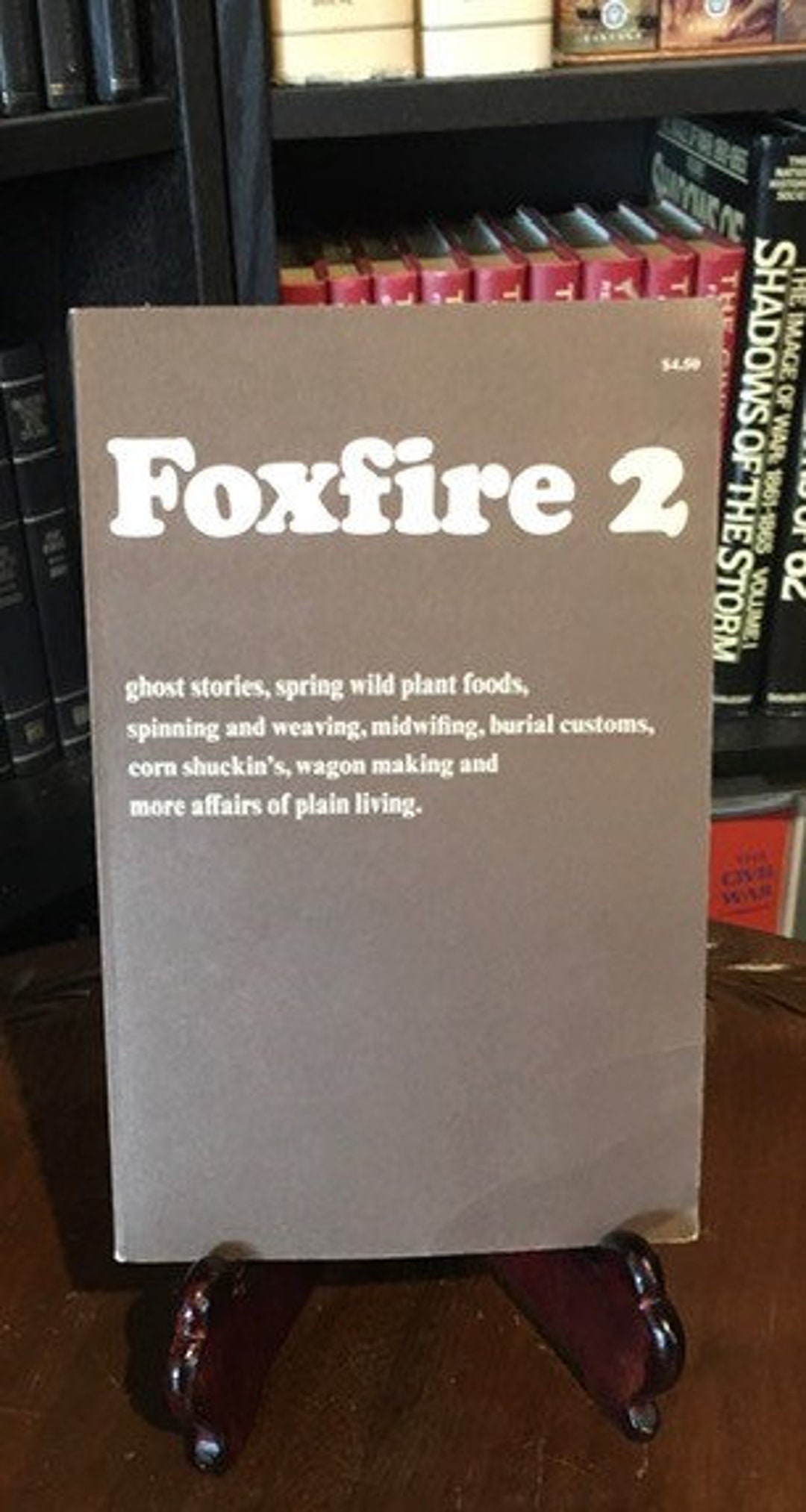 FOXFIRE 2 by Elliot Wigginton (softcover) 1973 - Etsy