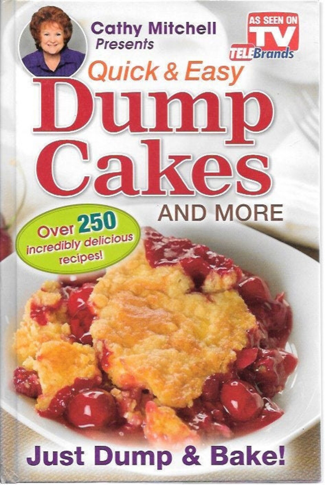Quick and Easy Dump Cakes and More. Dessert Recipe Book by - Etsy