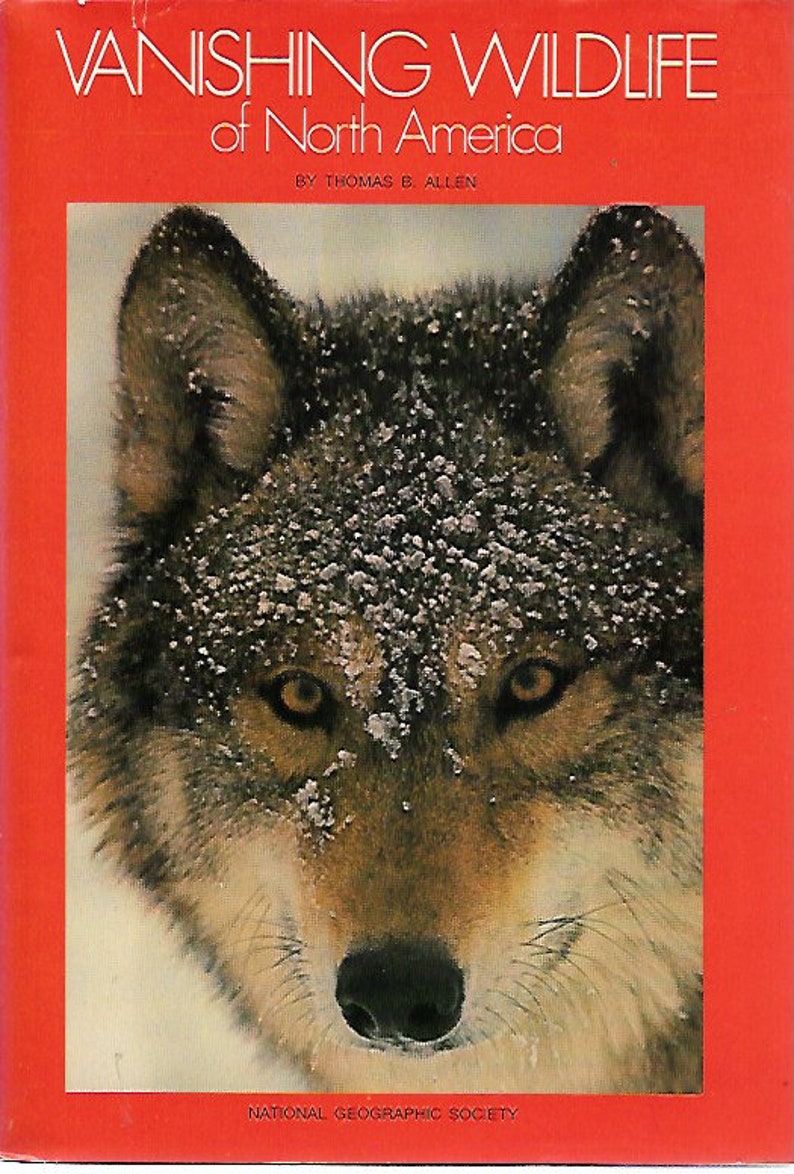 Vanishing Wildlife of North America by Thomas B. Allen - Etsy