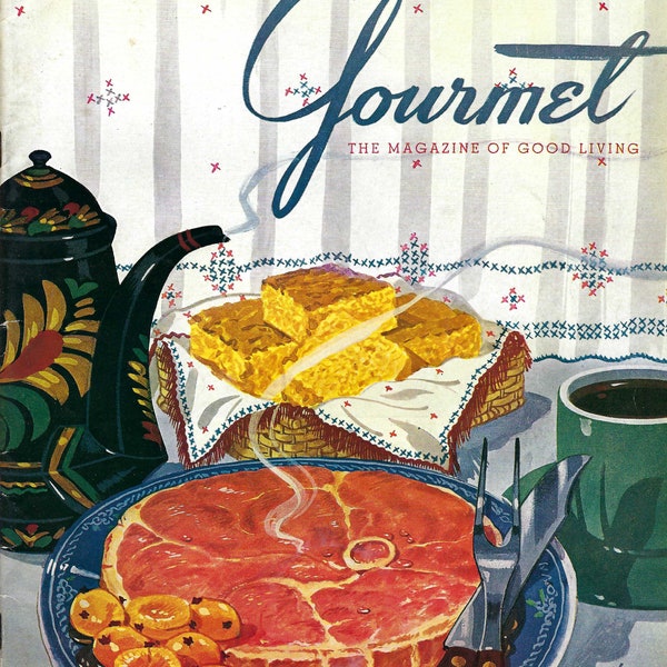 Gourmet Magazine - Etsy