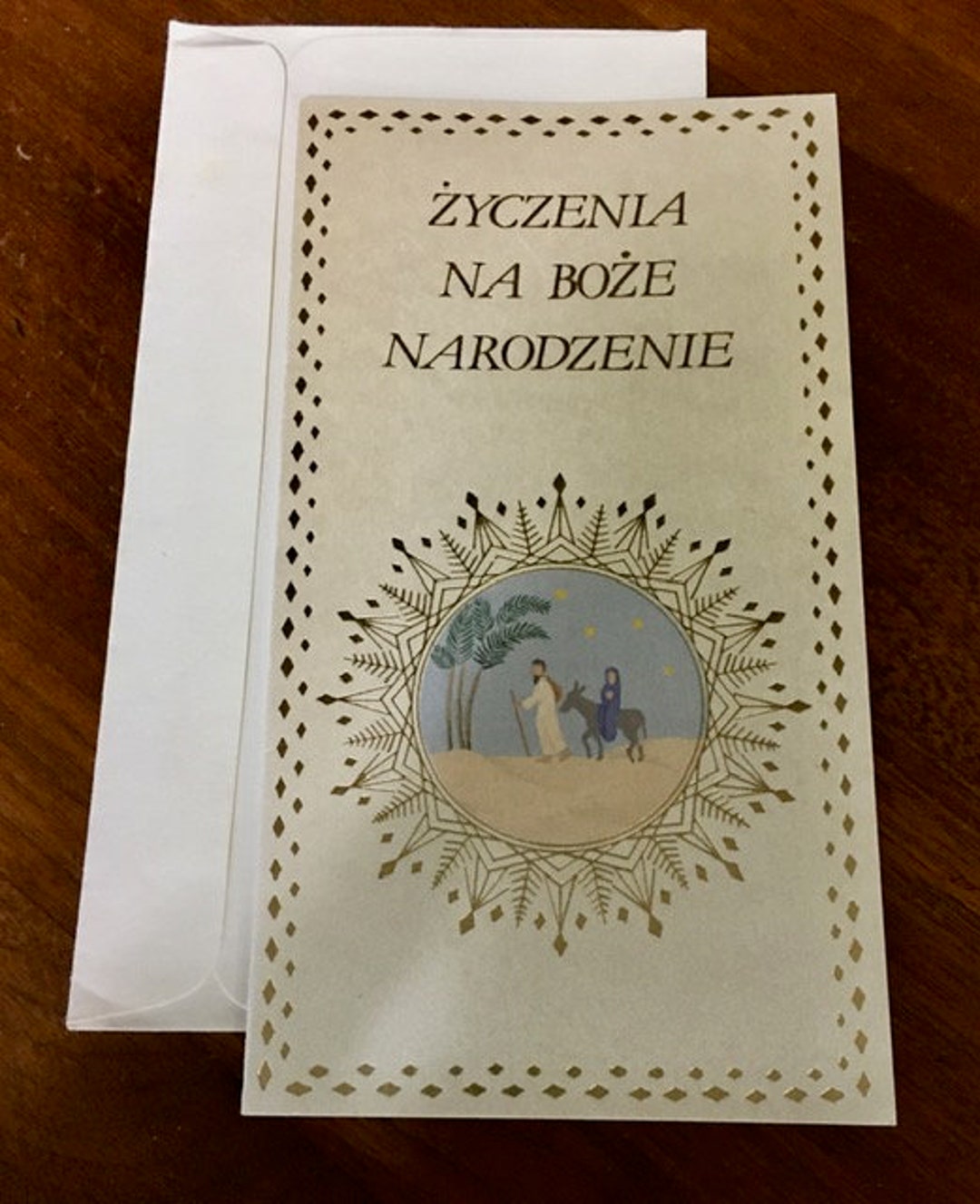 Vintage Alfred Mainzer Holiday Un-used Greeting Card in Polish Silktone ...
