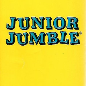 Junior Jumble~scramble Word Game by Henri Arnold and Bob Lee 1970 - Etsy