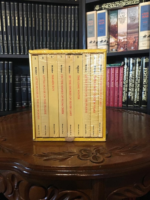 The Little House Books by Laura Ingalls Wilder 9 Book BOX SET | Etsy