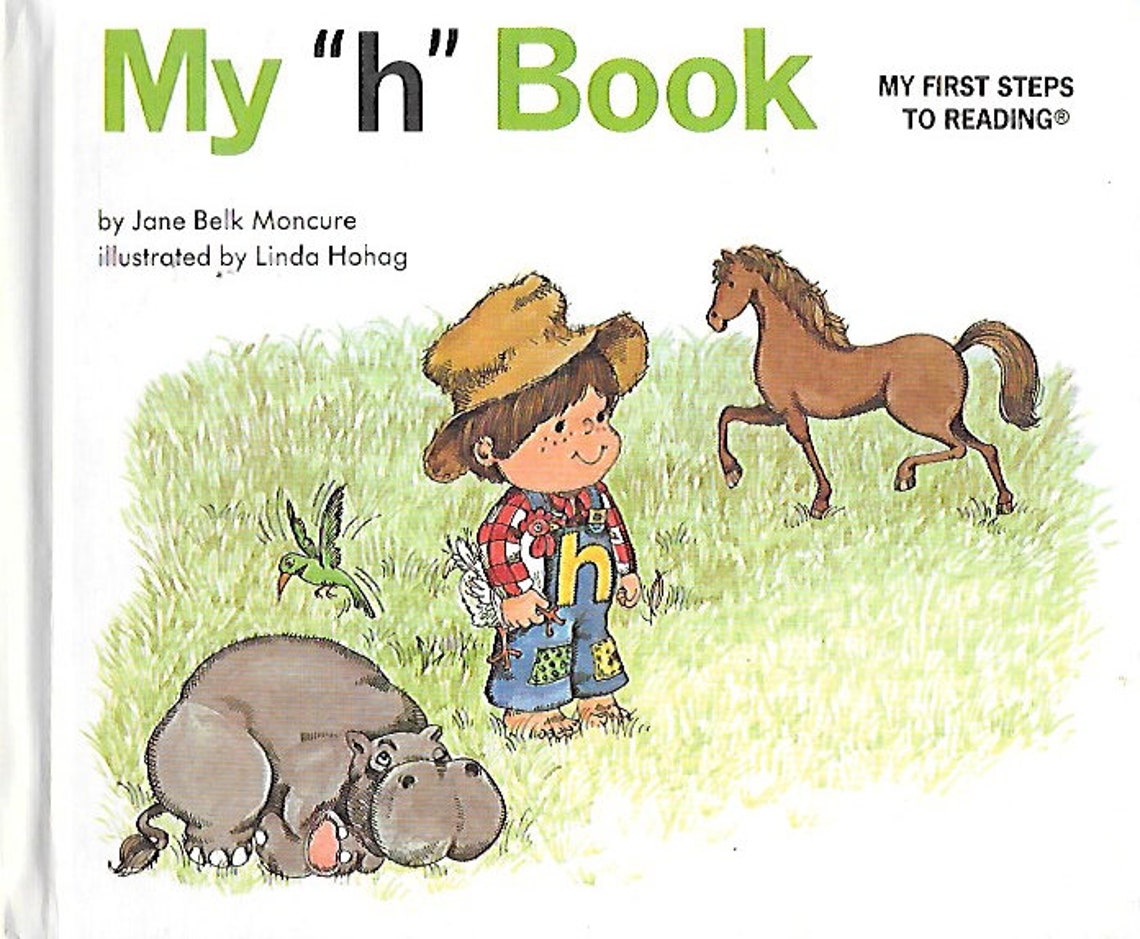 My h Book My First Steps To Reading By Jane Moncure | Etsy