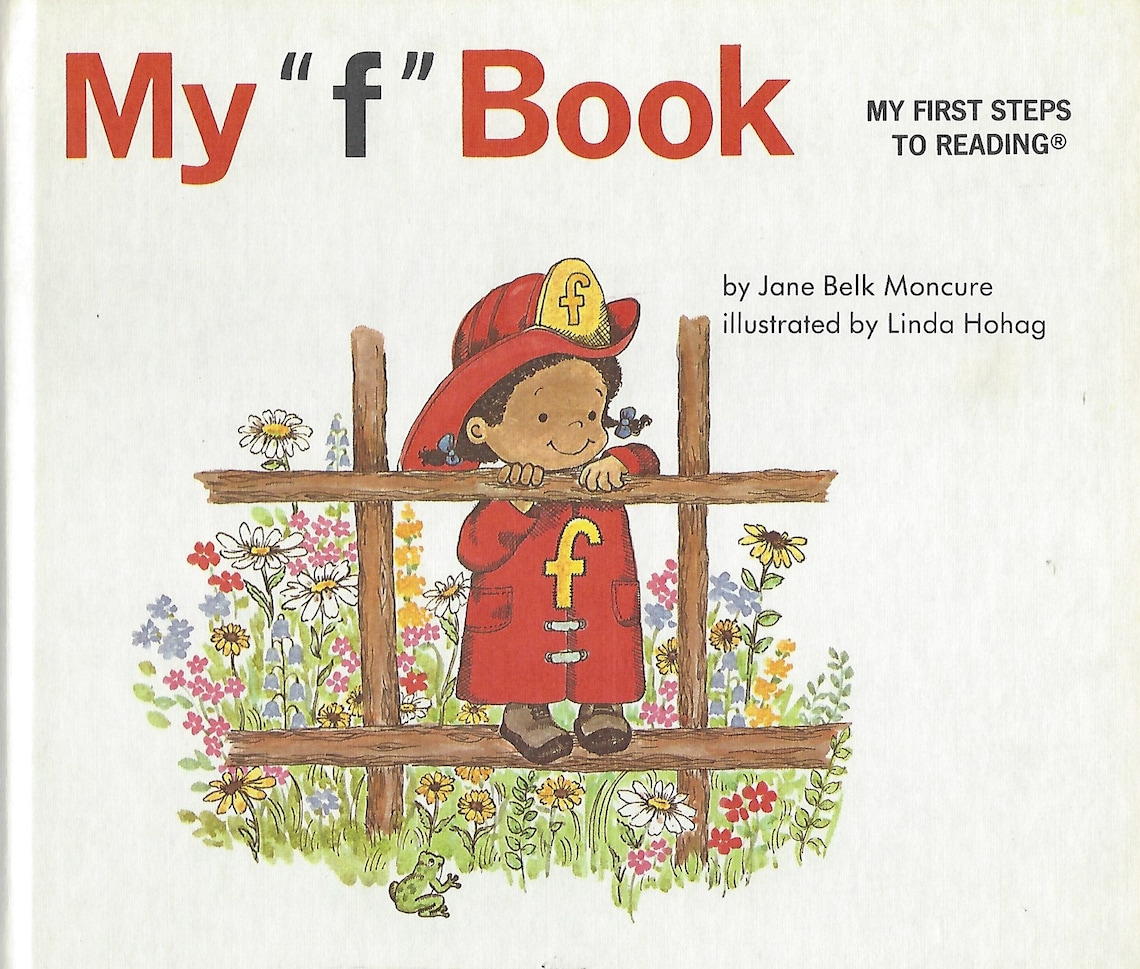 My “f” Book (my First Steps to Reading) by Jane Moncure (hardcover ...