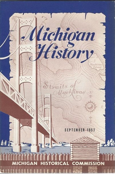 Michigan History September 1957 Volume 41 No. 3 - Etsy