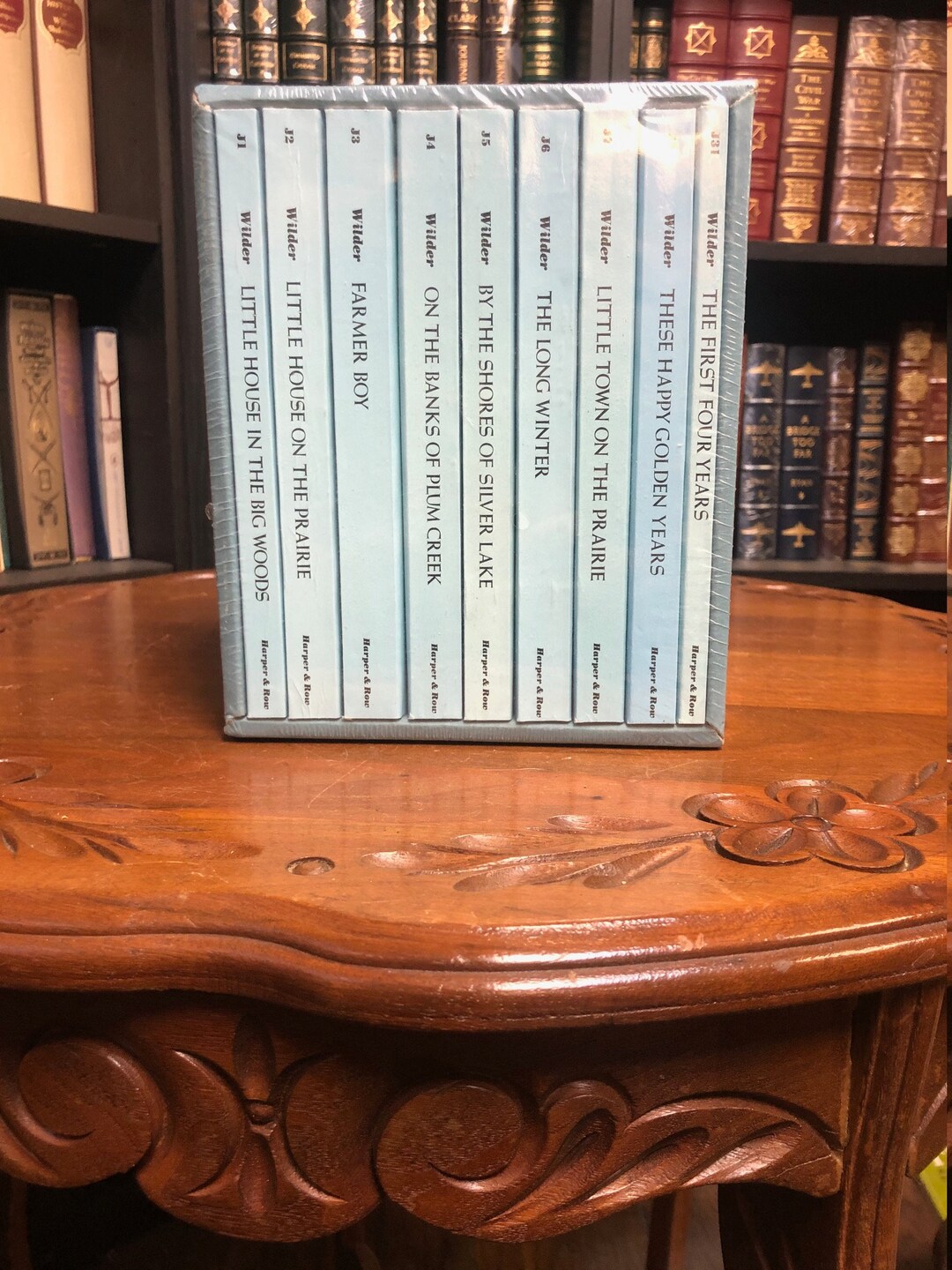 The Little House Books by Laura Ingalls Wilder 9 Book BOX SET (MINT ...