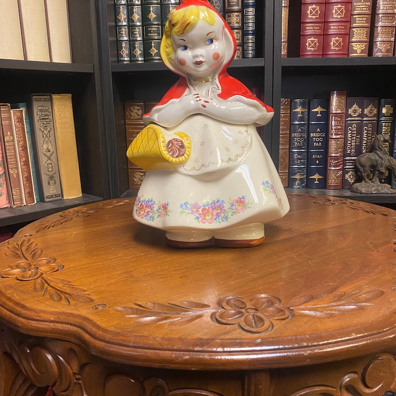 Little Red Riding Hood Cookie Jar - Etsy