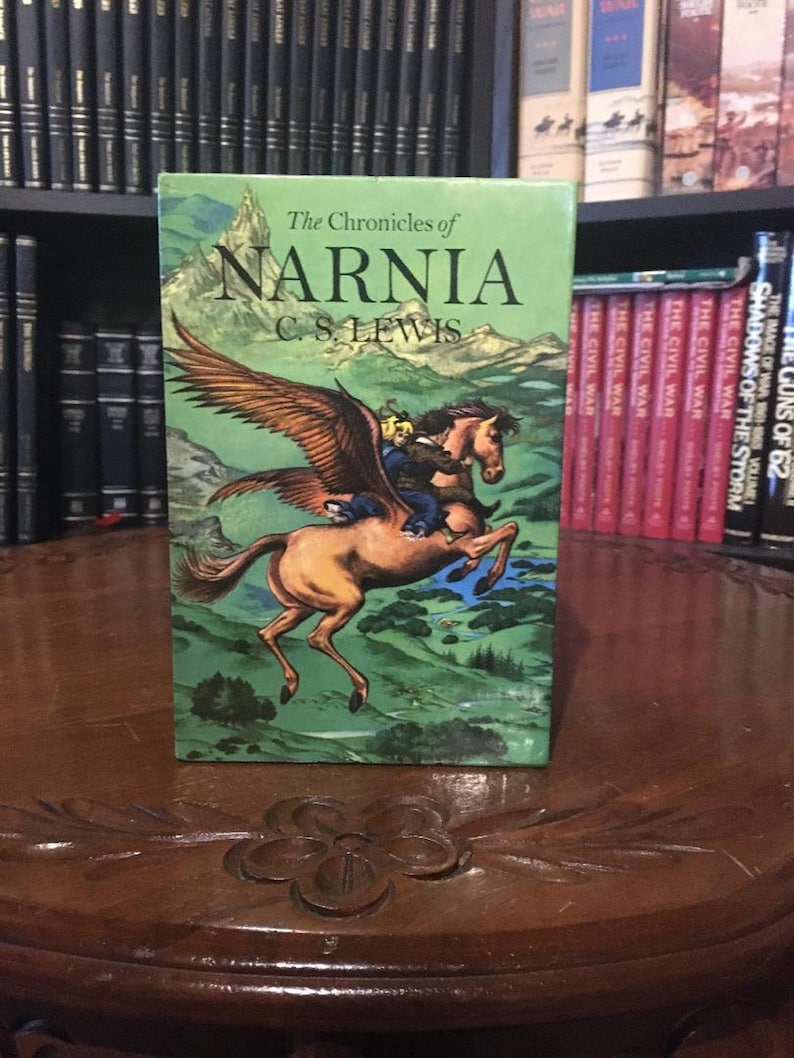 The Chronicles of Narnia by C.S. Lewis BOX SET (2000) - Etsy
