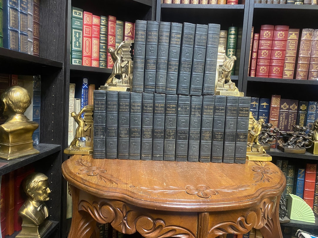 The Works of Theodore Roosevelt by Theodore Roosevelt (RARE) 20 Volume ...