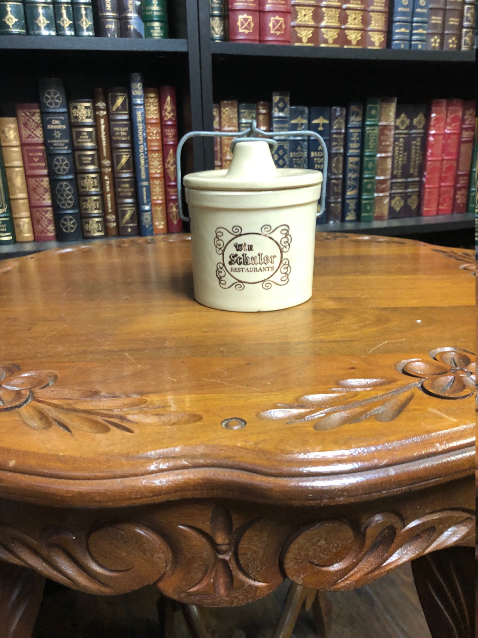 Win Schuler's Bar-scheeze Cheese Crock | Etsy