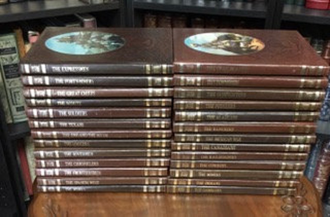 Time-life : the Old West COMPLETE 26 Book Set (no Master Index) - Etsy