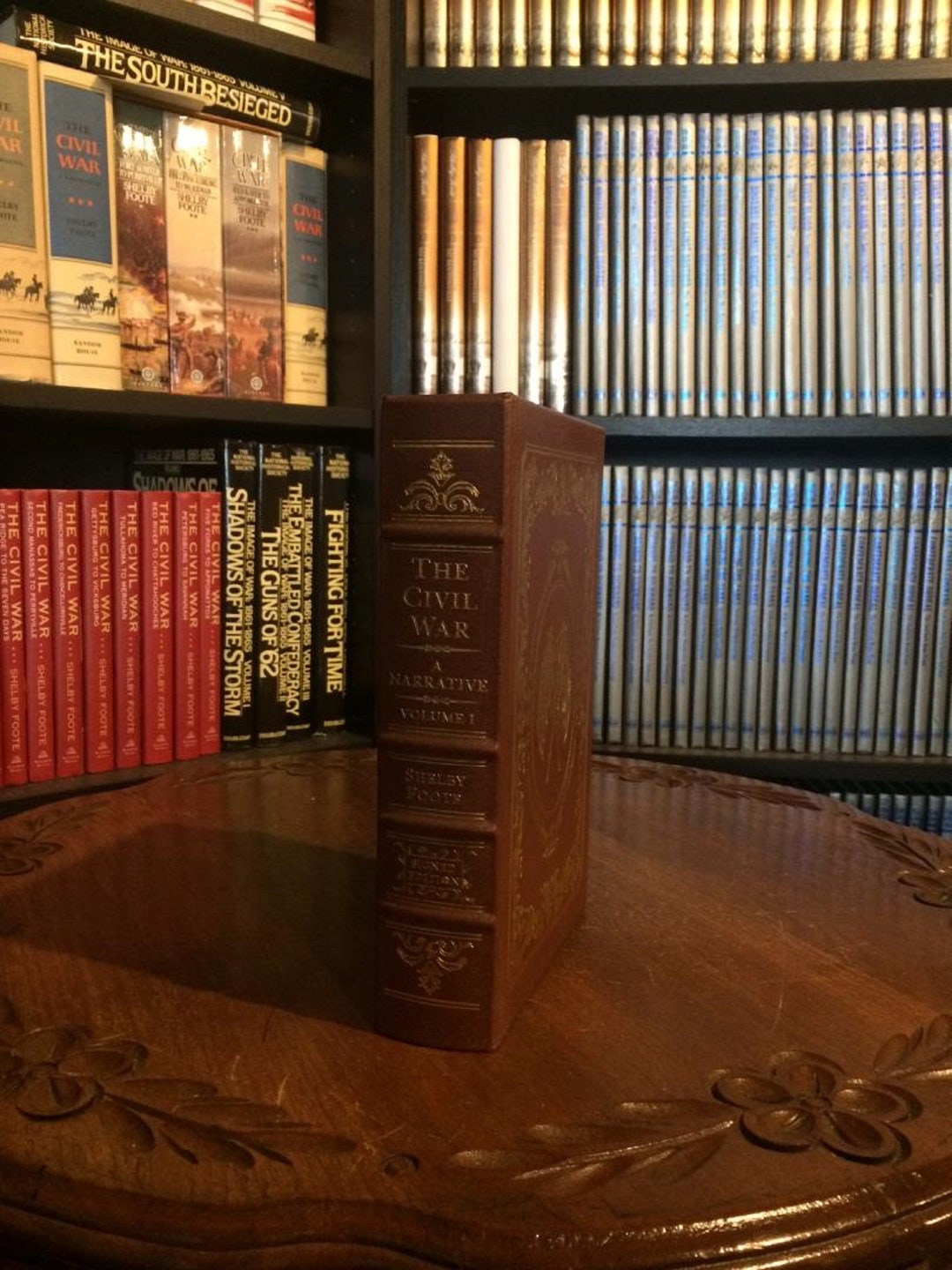 Shelby Foote's the Civil War-a Narrative Volume 1 signed Leather Bound ...