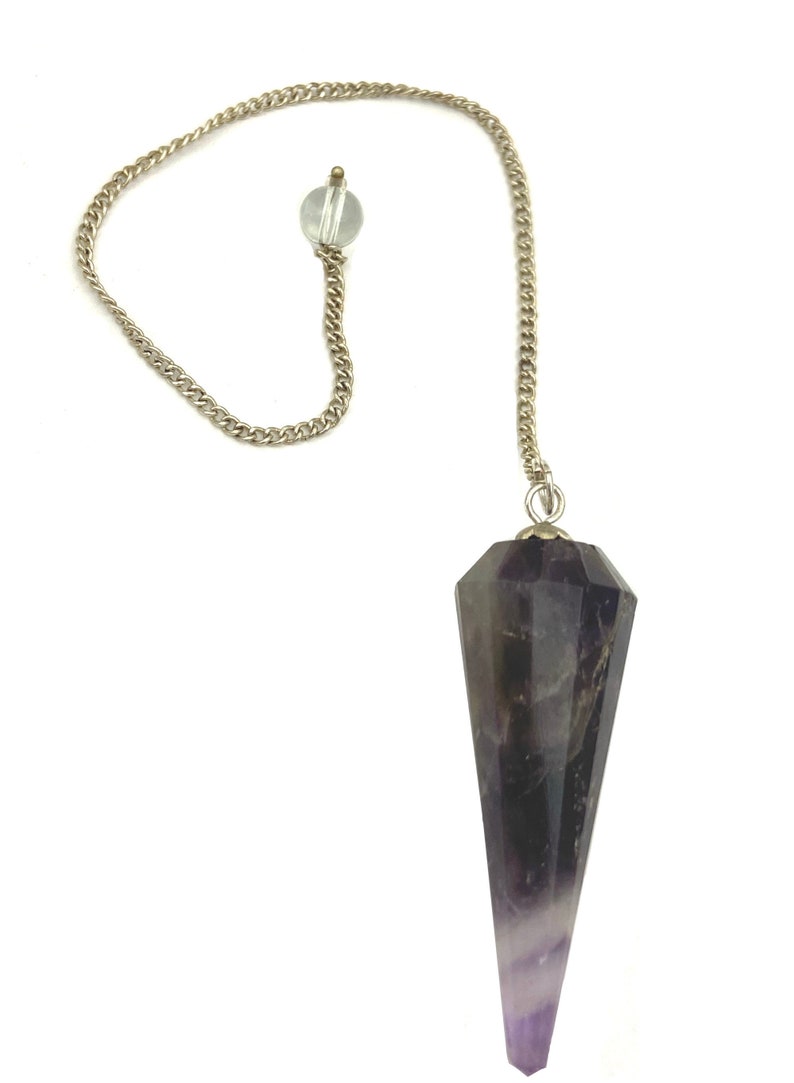Amethyst Pendulum - Perfect Psychic Stone for Receiving Answers You Are ...