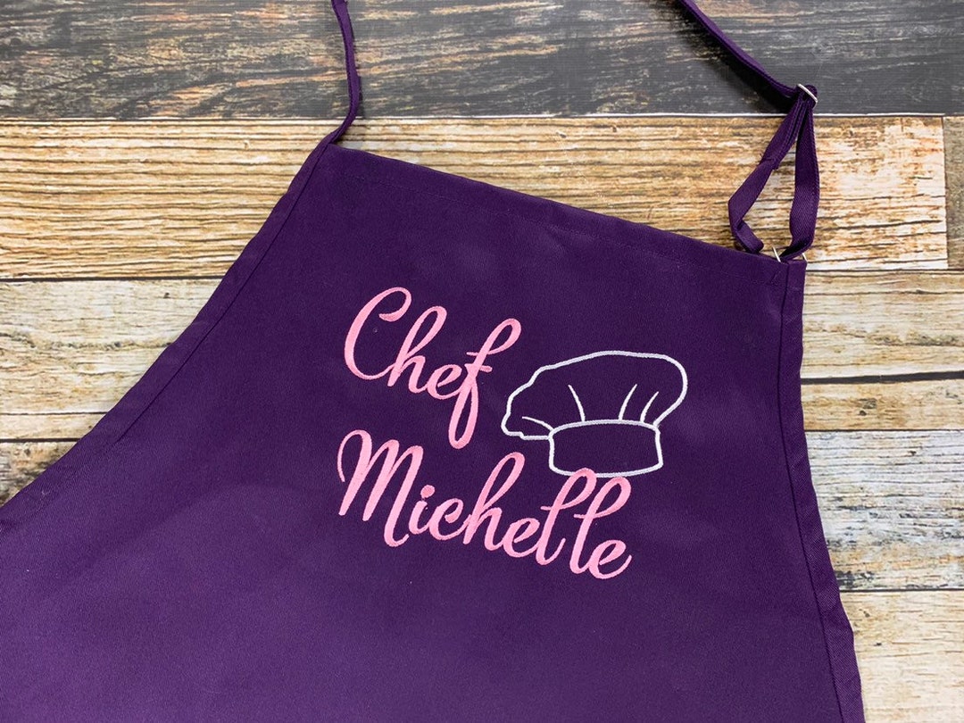 Personalized Chef Apron - Lots of Colors to Choose From - Adult or ...