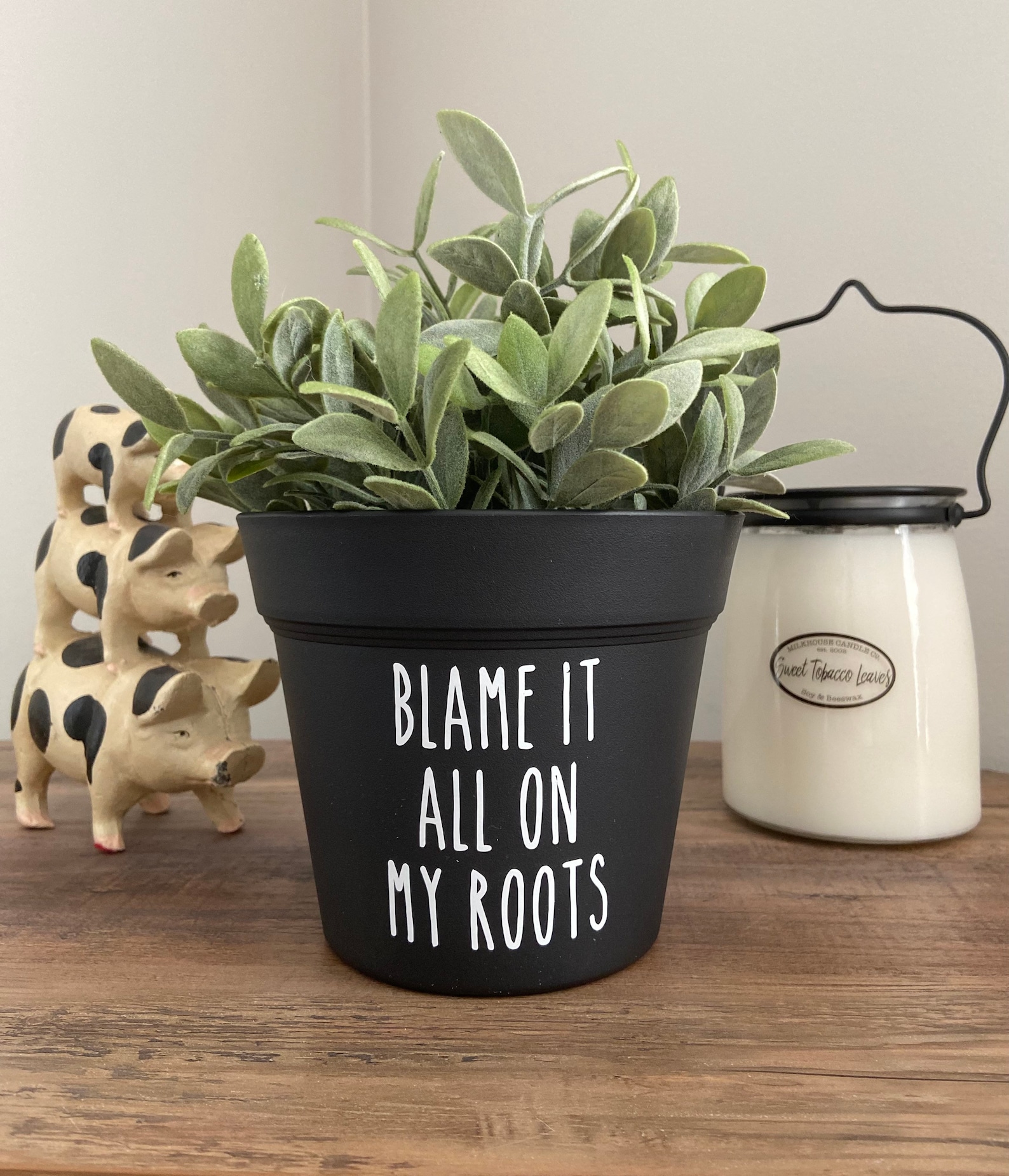 Funny Planter Pot Plant Pun Pots Punny Pots Whimsical - Etsy