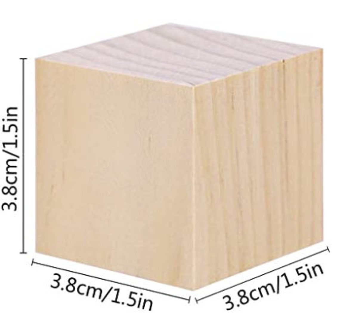 HOME Wooden Blocks/1.5 Wooden Block Set/Home décor/Country | Etsy