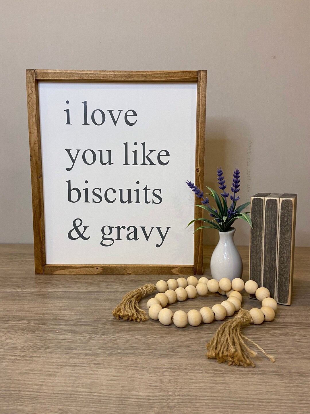 Biscuits & Gravy Sign - Country Kitchen Sign - Farmhouse Decor ...