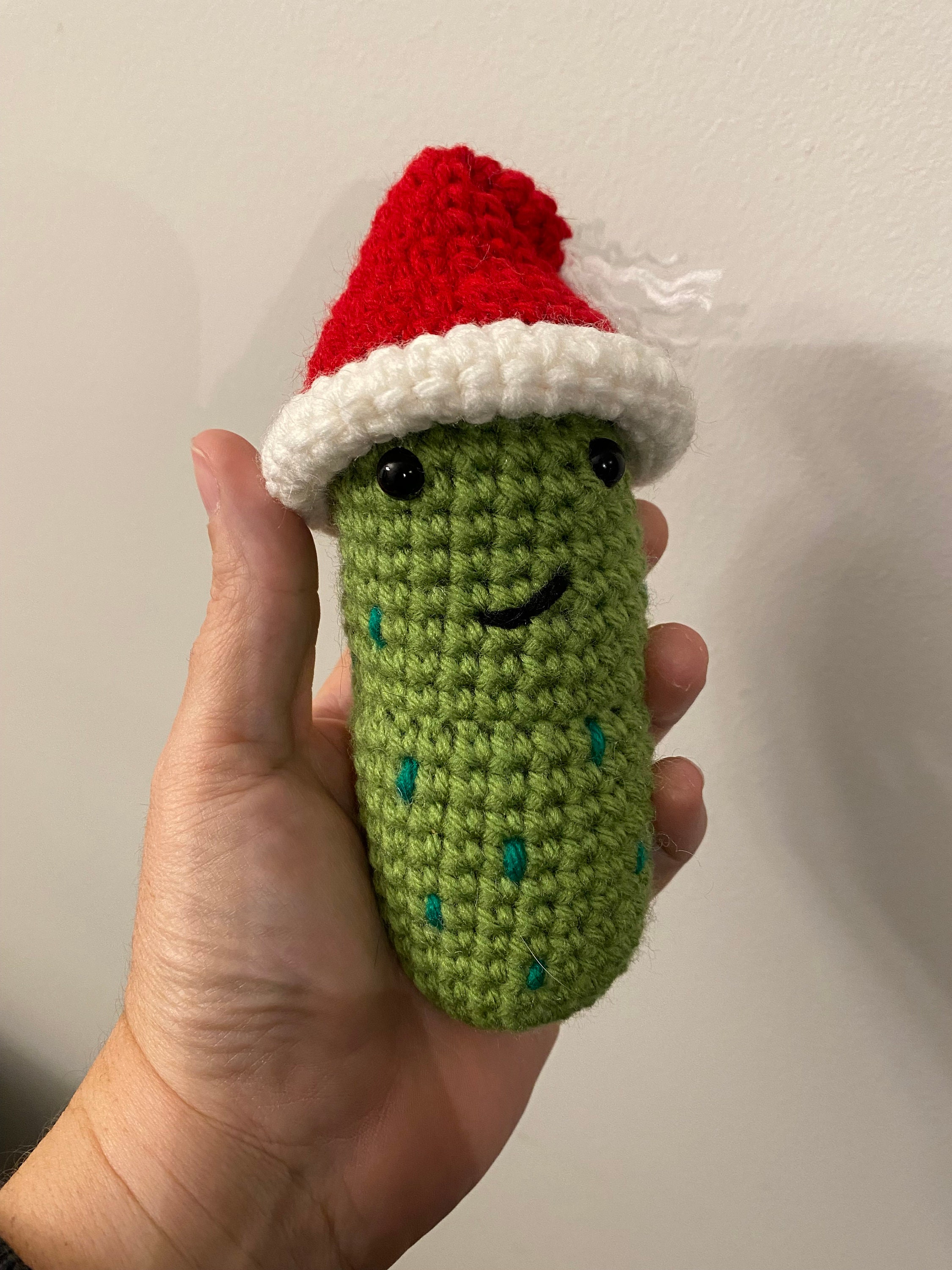 Christmas Pickle Crochet Pattern - Etsy