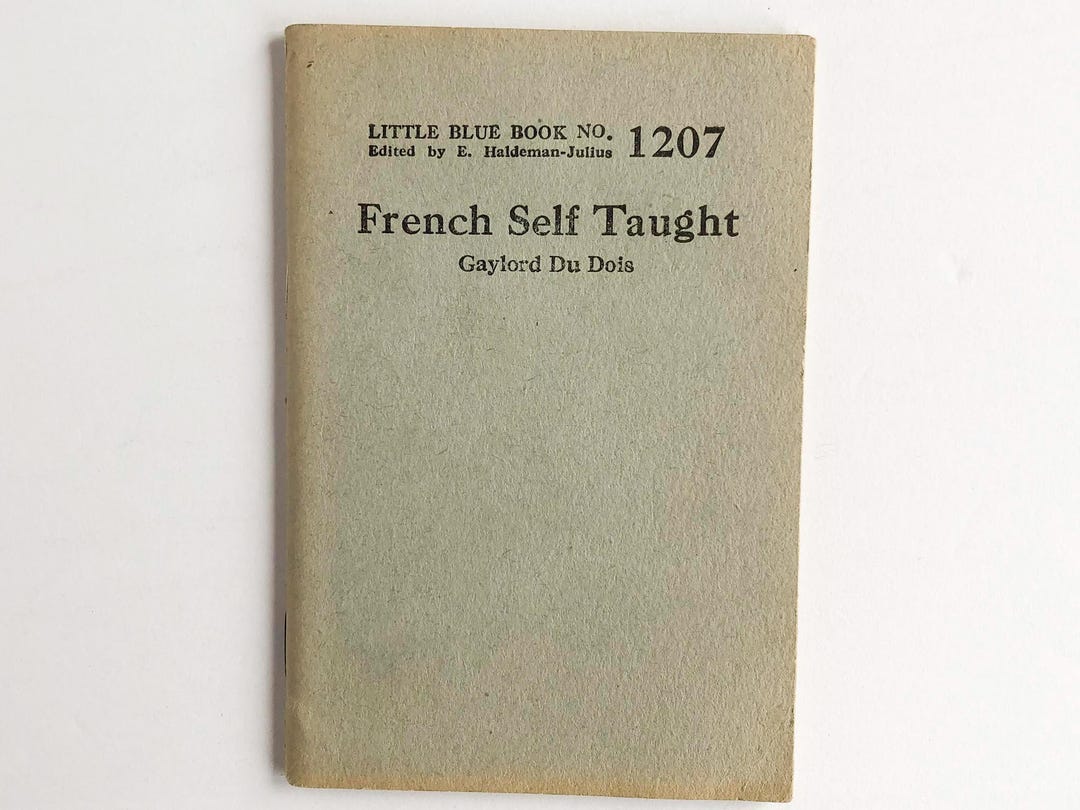 Vintage french Self Taught by Gaylord Du Dois, Little Blue Book No ...