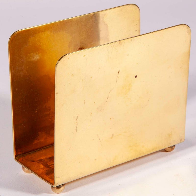 Brass Letter Holder - Etsy