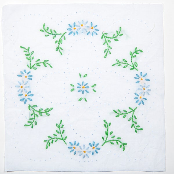 Hand Embroidered Quilt Blocks - Etsy