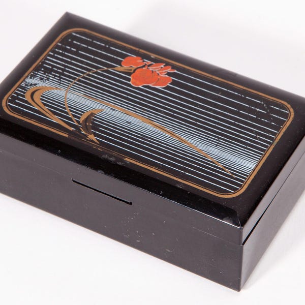 Lacquer Trinket Box - Etsy