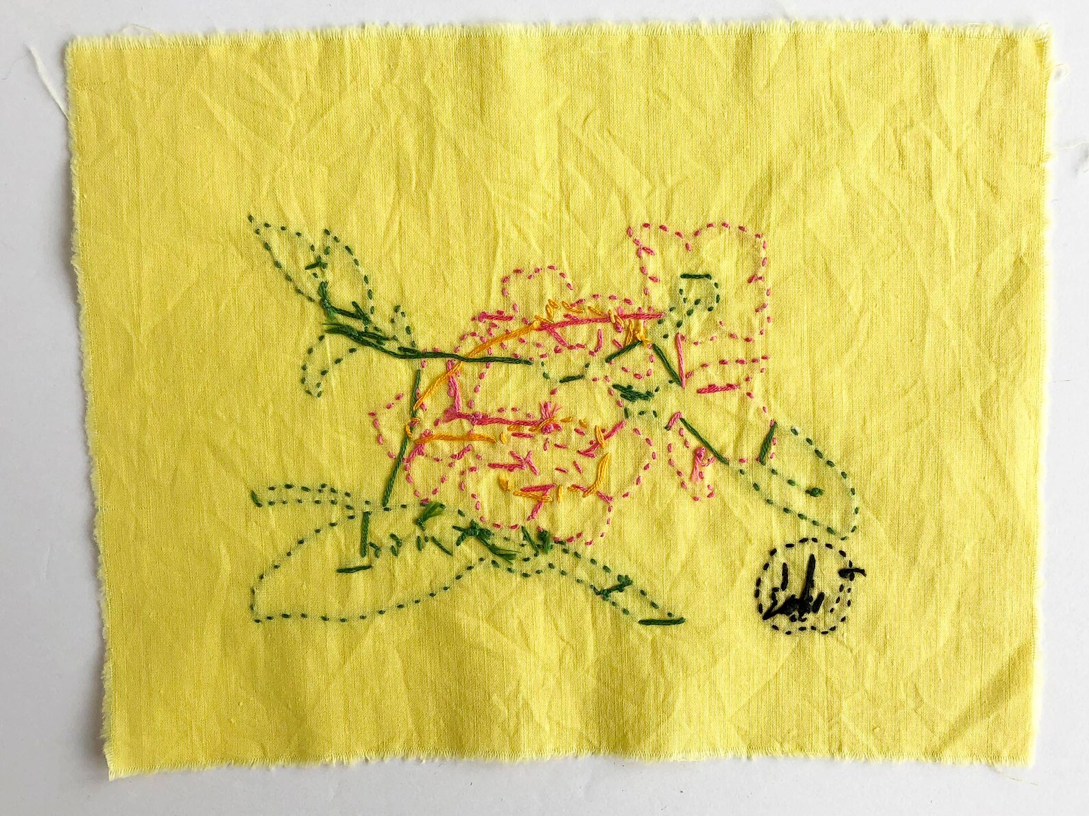FREE SHIPPING: Vintage Embroidered Washington State Flower rhododendron ...