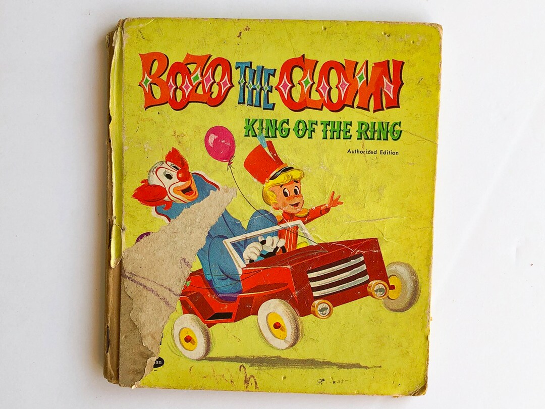 Vintage bozo the Clown King of the Ring Whitman - Etsy