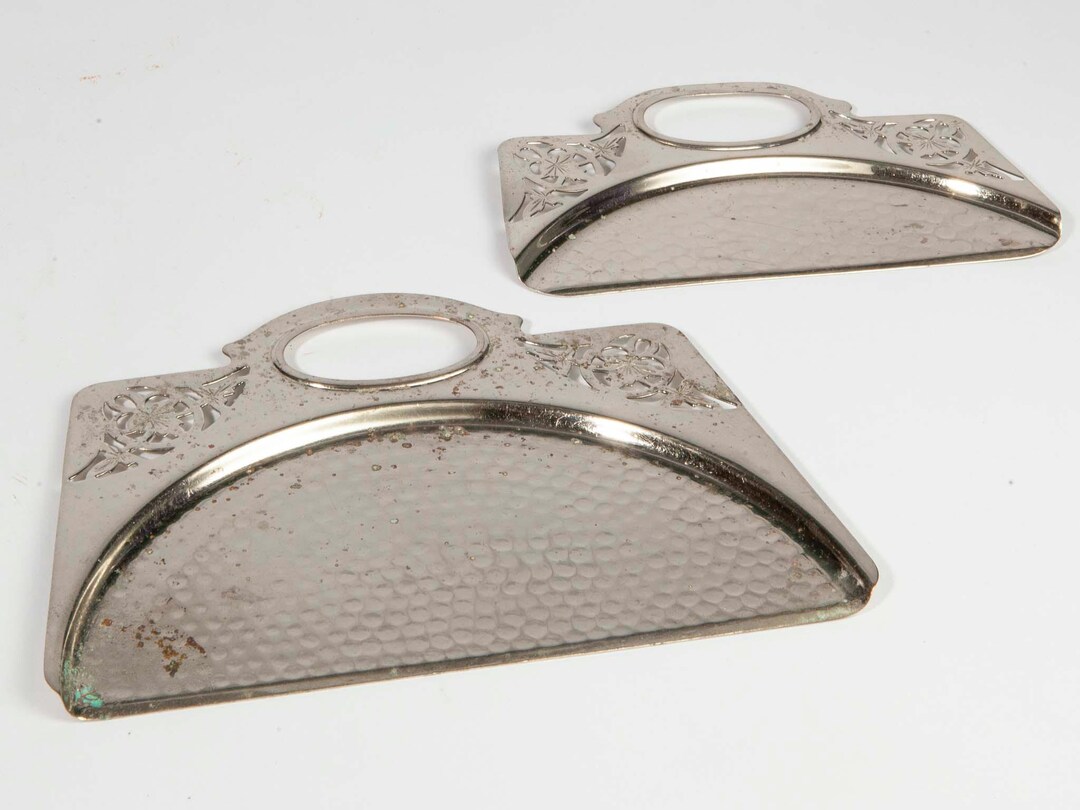 Vintage Two Piece Silver Plate Crumb Table Sweepers - Etsy