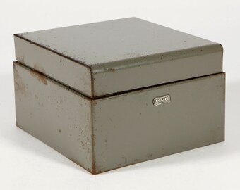 Square Metal Box - Etsy