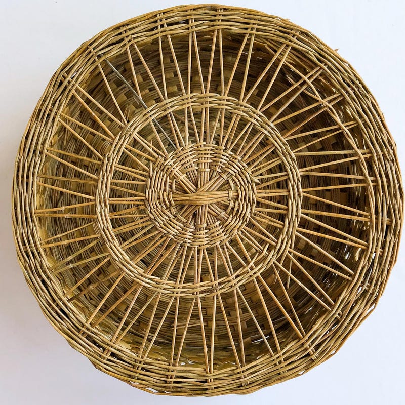 Round Basket - Etsy