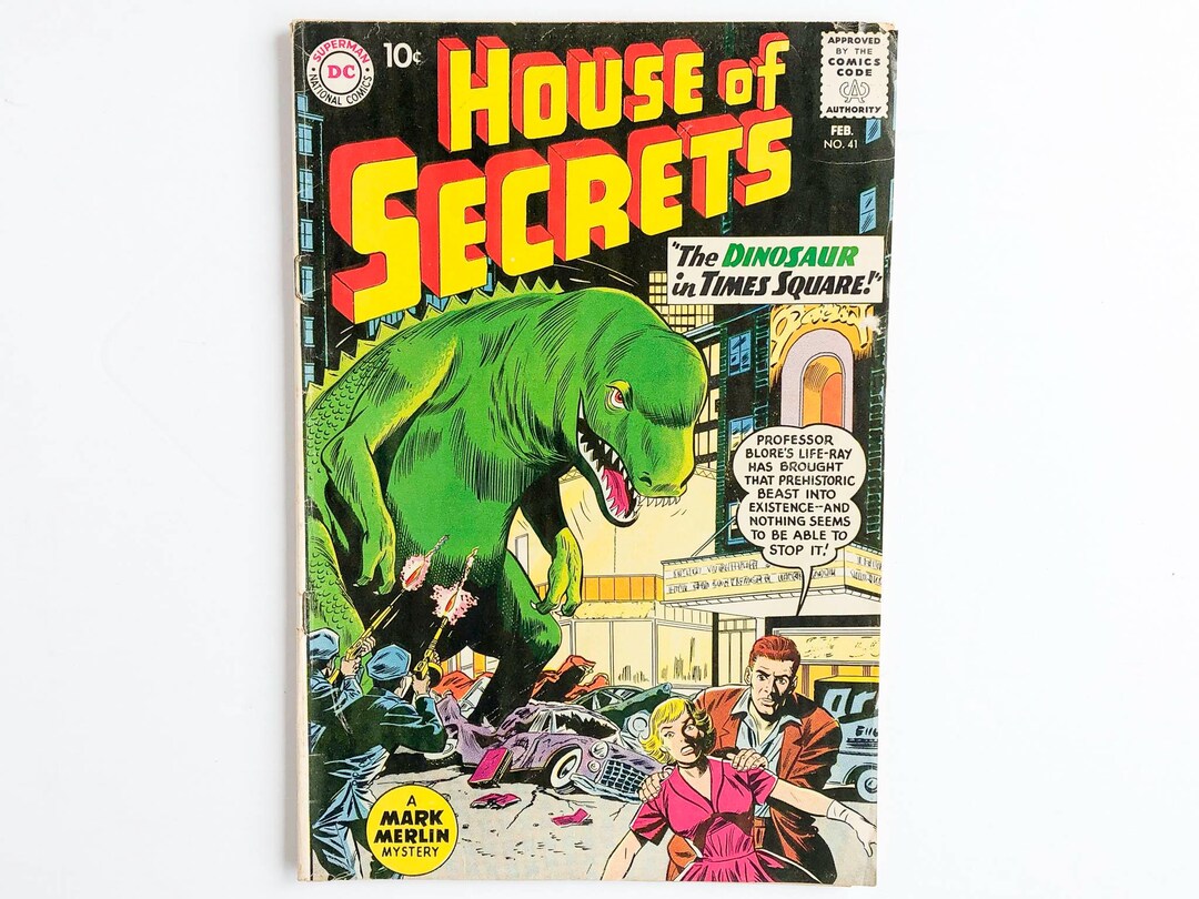 Vintage house of Secrets DC No. 41, 1961, Silver Age Comic Book - Etsy
