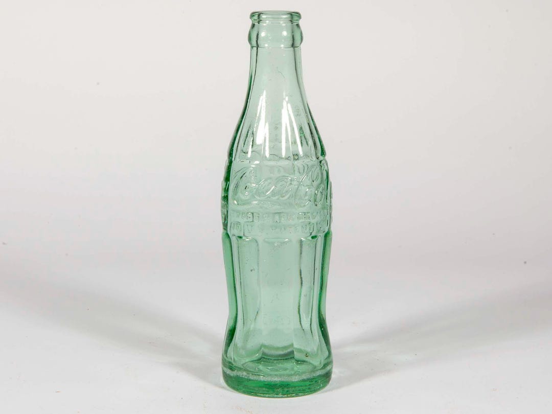 Vintage Classic Coco Cola Bottle - Green Glass - 6 1/2 Oz. Knoxville ...