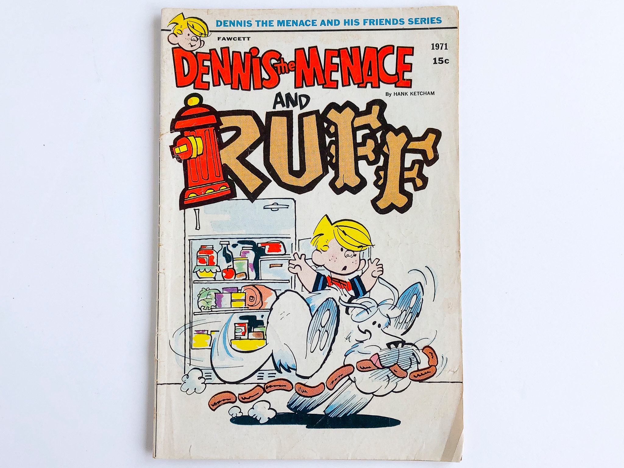 Vintage dennis the Menace and Ruff Comic Book - Etsy