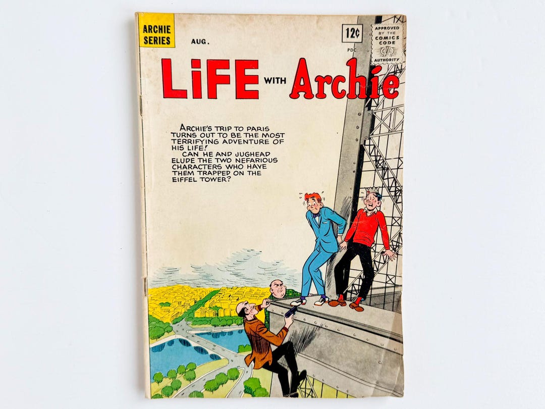 Vintage "life With Archie" Archie Adventure Series No. 22, 1963, Silver ...
