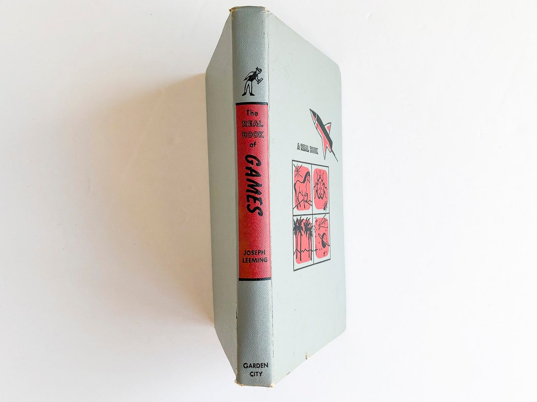 Vintage the Real Book of Games by Joseph Leeming 1953 Hardback Children ...
